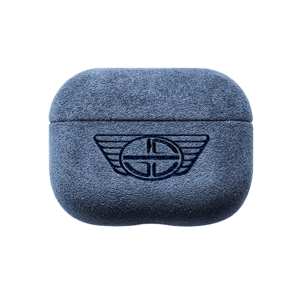 Donkervoort - AirPods Pro (2nd Generation) Alcantara Case - Ocean Blue ...
