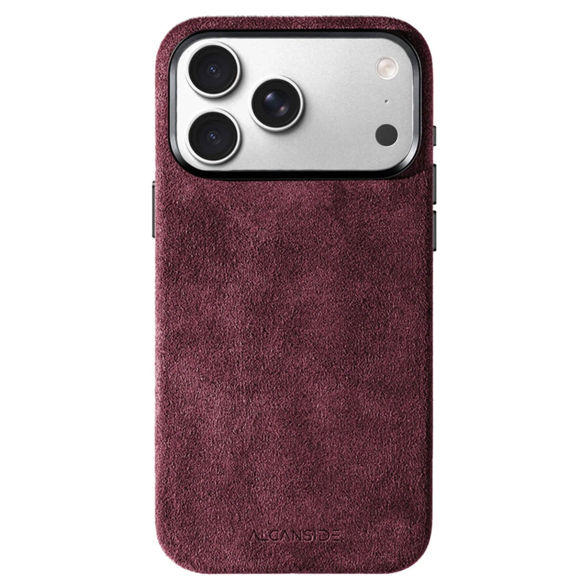 iPhone 17 Pro - Alcantara Case - Wine Red - Alcanside