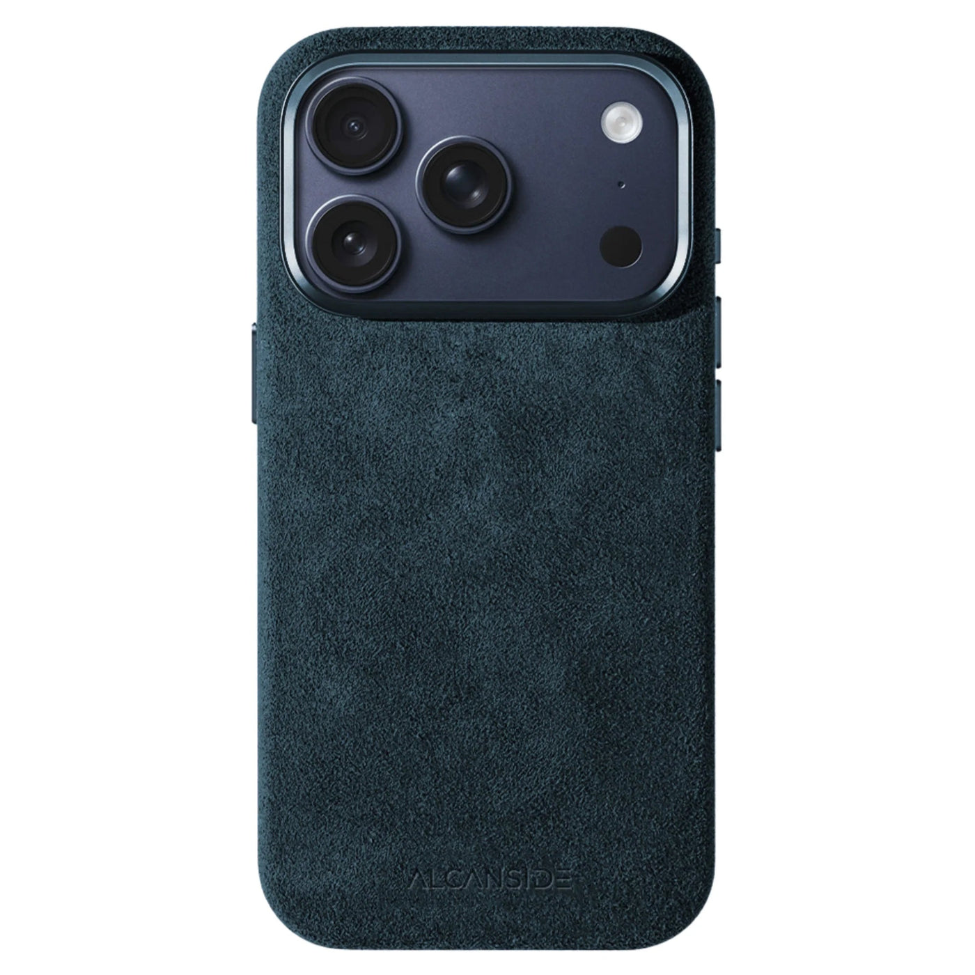 iPhone 17 Pro Max - Alcantara Case - Navy Blue - Alcanside
